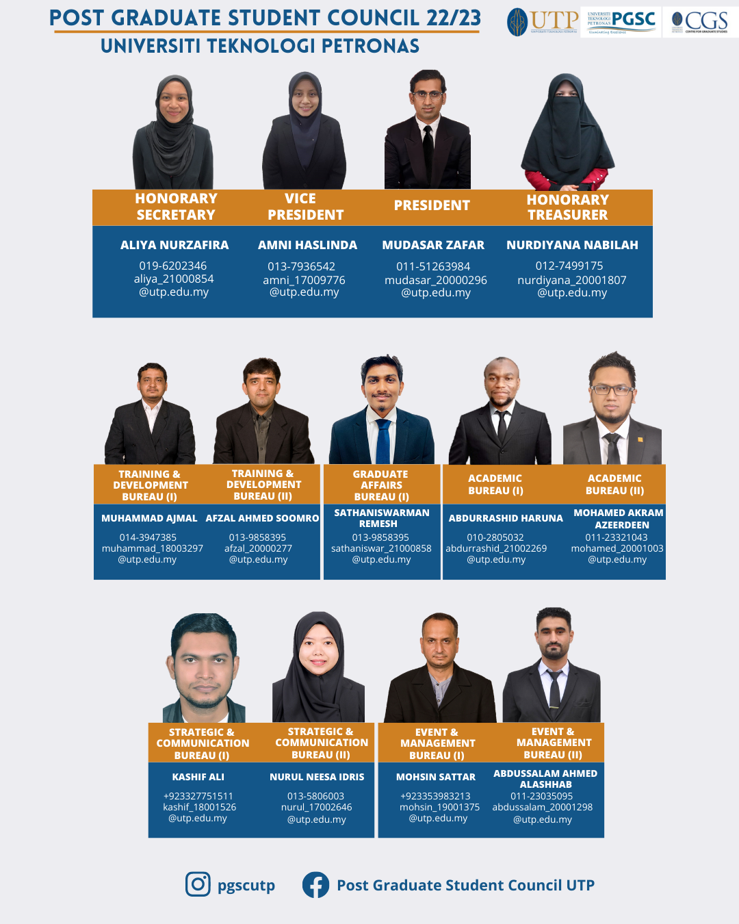 Postgraduate Student Council (PGSC)