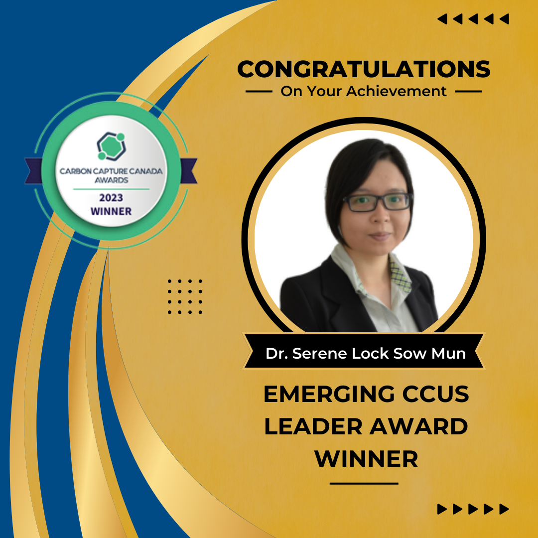 Championing Carbon Capture: Dr. Serene Lock Sow Mun Wins Emerging CCUS ...